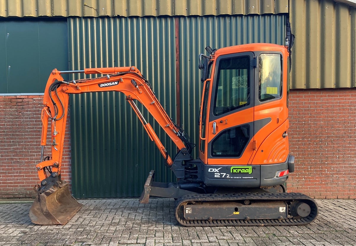 Minikraan 2700 KG / Grondverzet / Aanbod | Kraaij machine verhuur