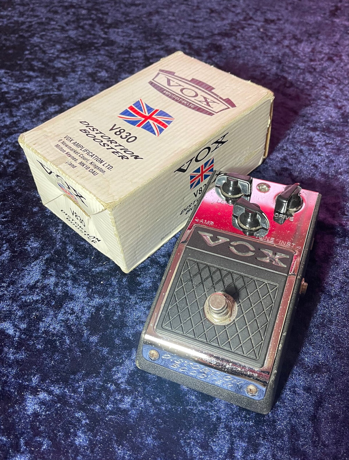 VOX V830 Distortion/Booster 90’s China | Boutique Electrique