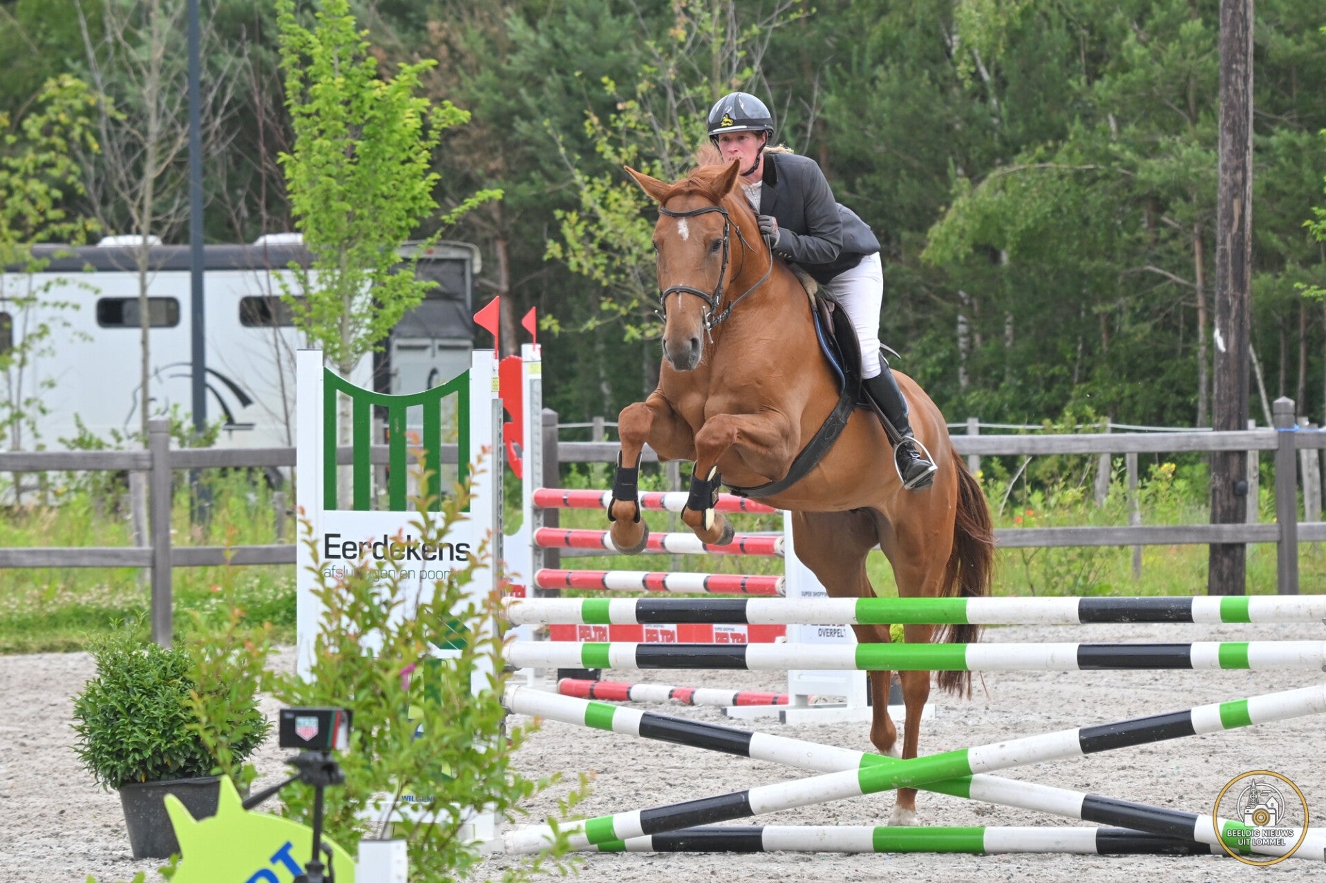 110 deelnemers op jumping jonge paarden van LRV Sint-Pieter | Beeldig ...