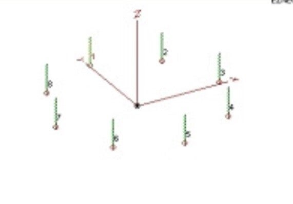 9 circle RX array (2020/21) / 9 circle RX array / HF RX antennas | ON7MV