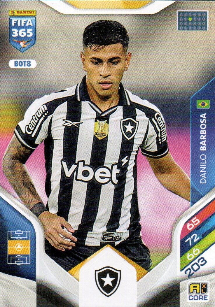 #BOT8: Danilo Barbosa (Botafogo) - Panini FIFA 365 Adrenalyn XL - World ...