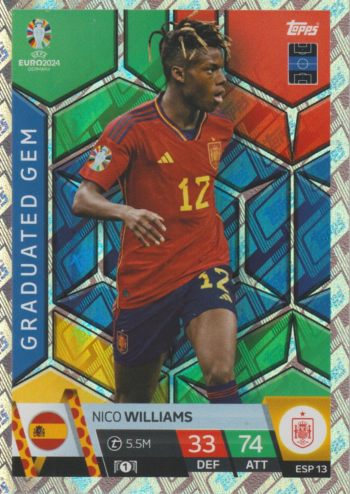Nico Williams / Populaire Spelers | Voetbalplaatjes Paradijs