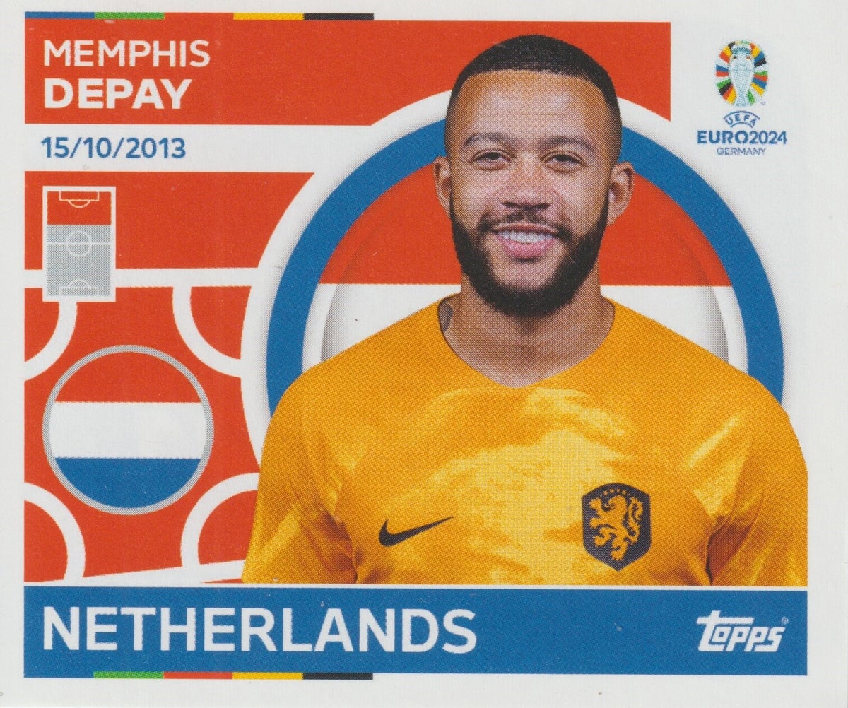 Memphis Depay / Populaire Spelers | Voetbalplaatjes Paradijs