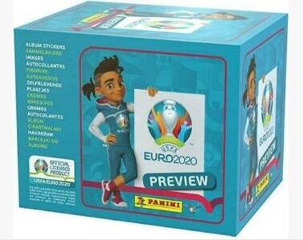 Panini UEFA Euro 2020 Preview Box | Voetbalplaatjes Paradijs