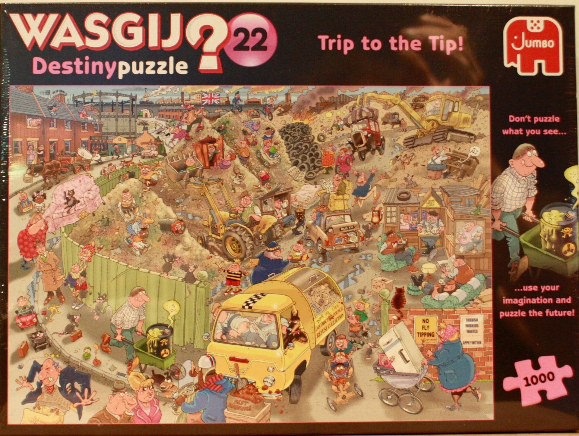 WasGij Destiny puzzel 22 Trip to the Tip 1000 st. | Bekant Alles