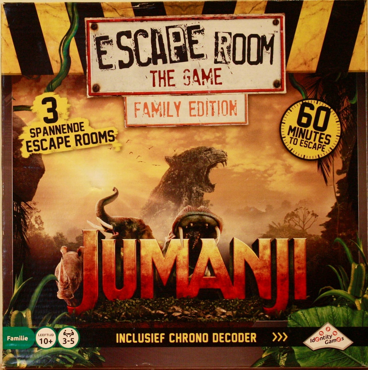 Identity Games Escape Room the Game Jumanji | Bekant Alles