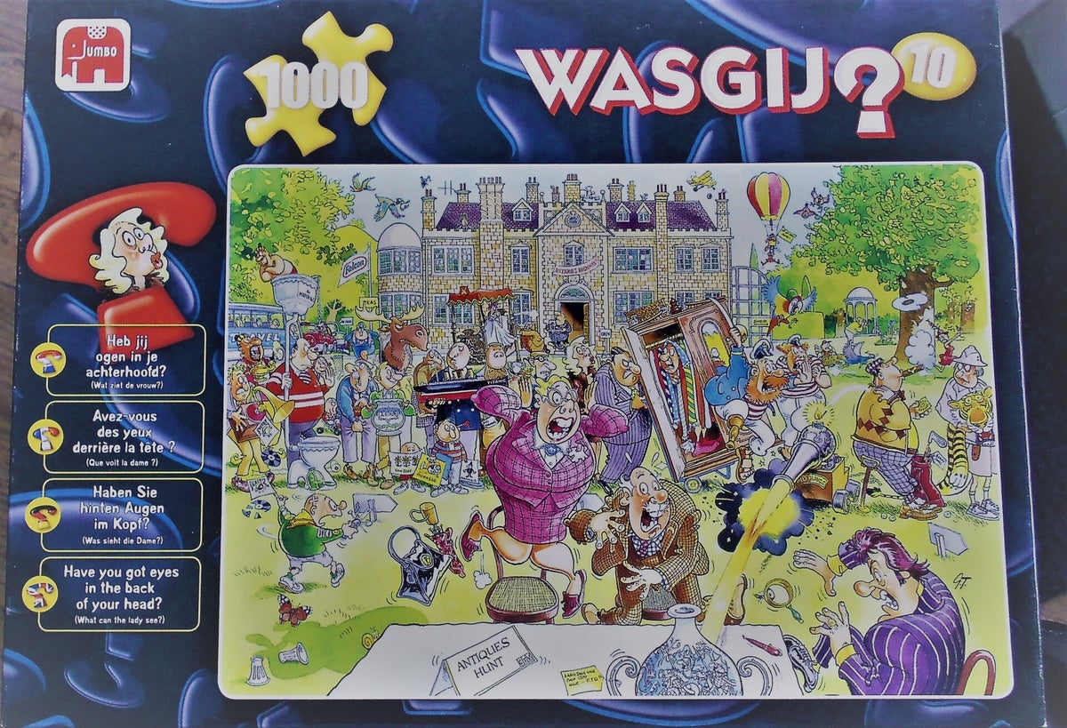 WasGij Original 10 puzzel Antiek jacht 1000 St. | Bekant Alles