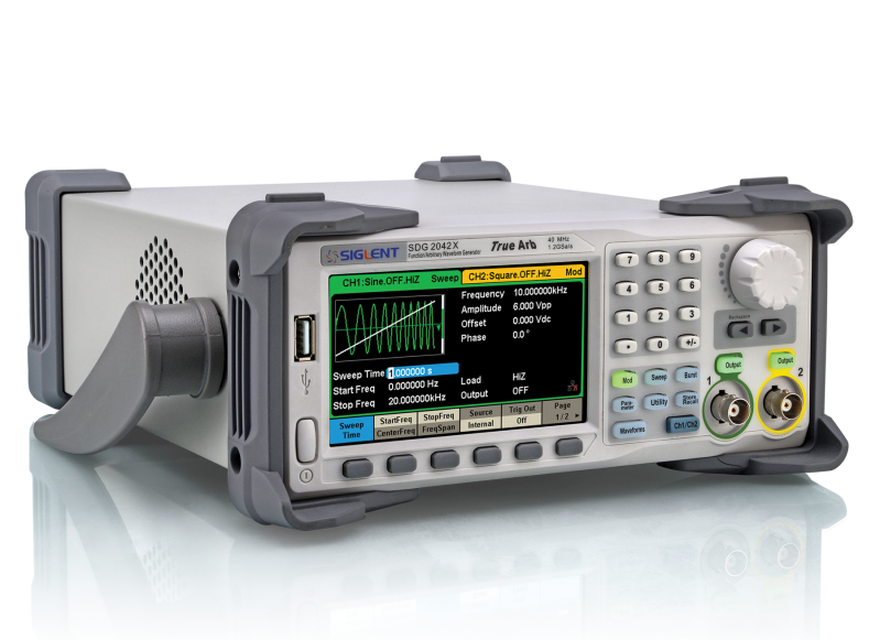 Siglent SDG2122X 120MHz Function / Arbitrary Waveform Generator | siglent.eu