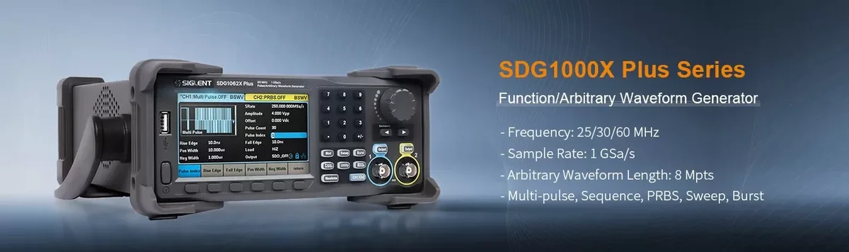 SDG1000X PLUS Series / Waveform Generators | siglent.eu