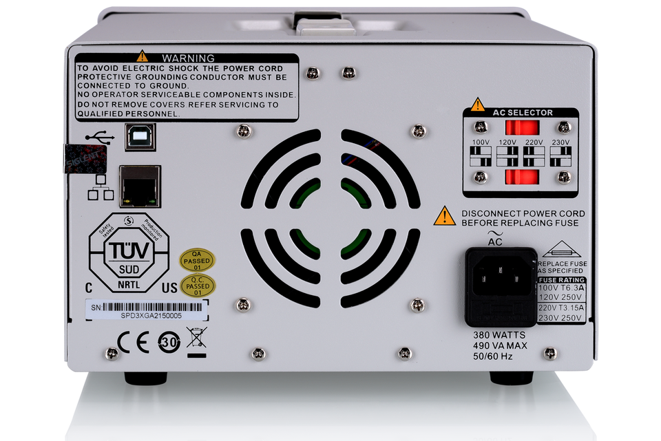 Siglent SPD3303X-E Linear DC 3CH programmable power supply | siglent.eu