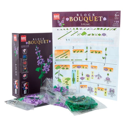 Block Tech® Bouquet Flower Building Sets (multiple options) | Learning ...