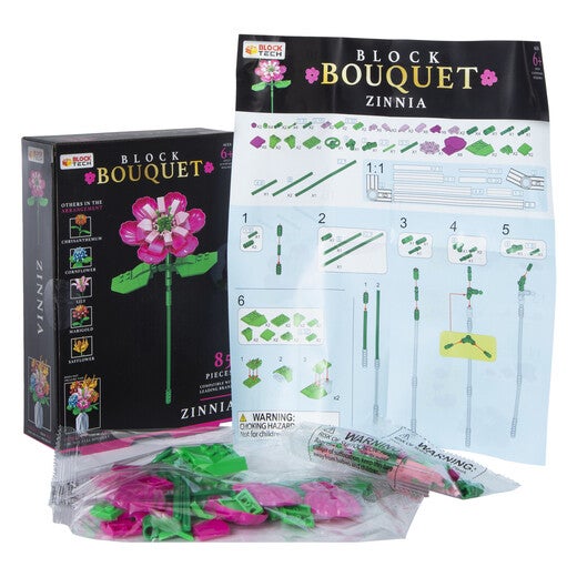 Block Tech® Bouquet Flower Building Sets (multiple options) | Learning ...