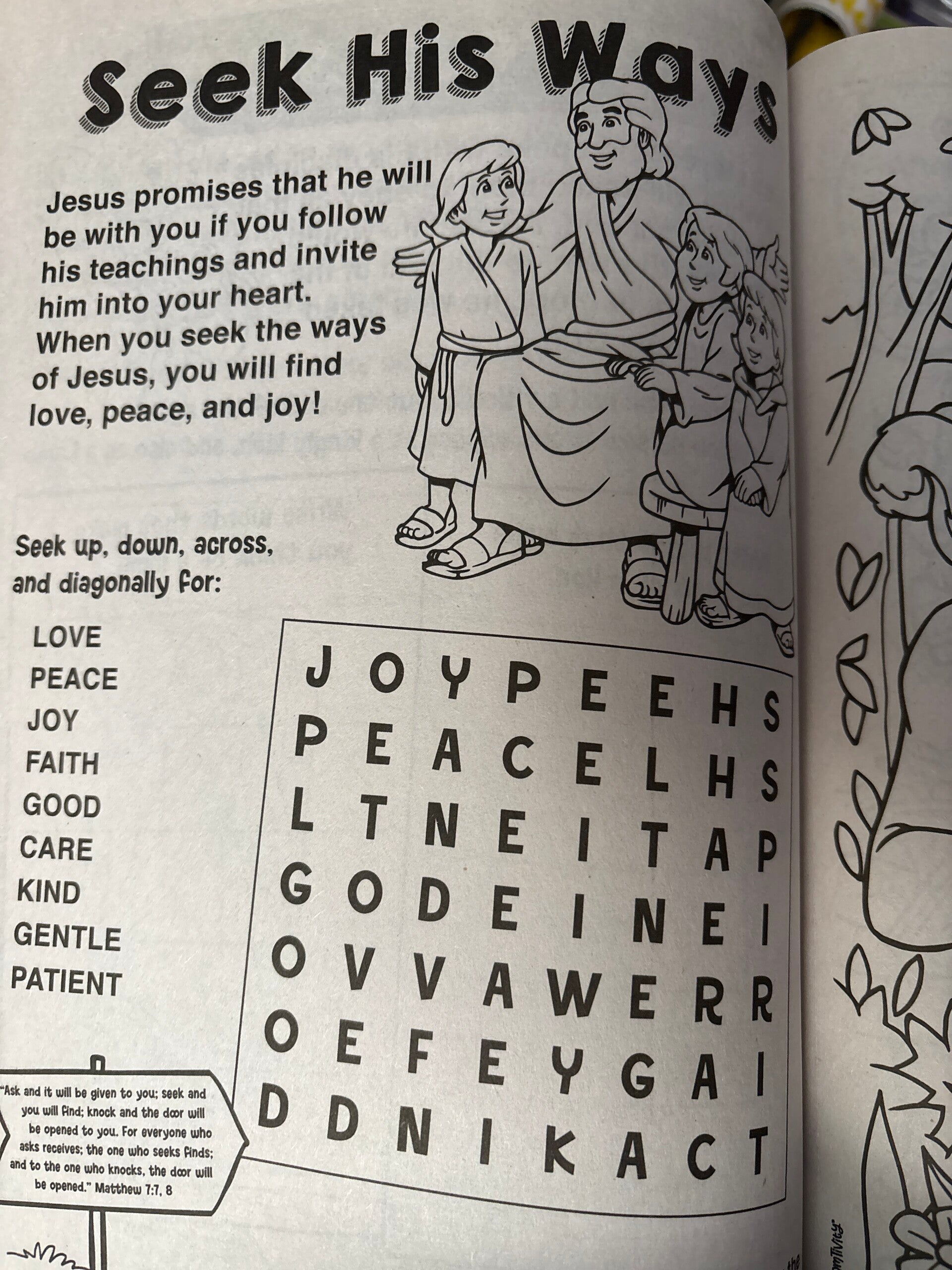 Colortivity - Safe in His Hands Bible Fun activity book | Learning Made ...