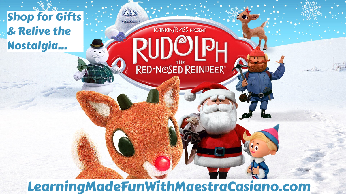 Gifts & Resources for Celebrating 60 years of Rudolph from the Learning ...