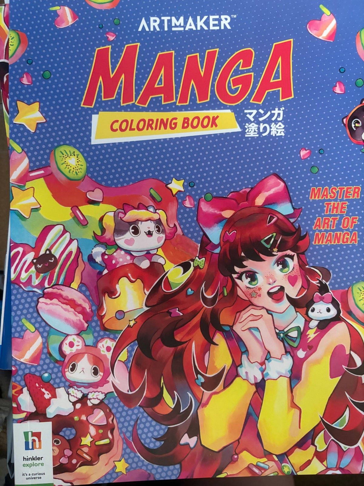 Artmaker™ Manga Coloring Book | Learning Made Fun With Maestra Casiano ...