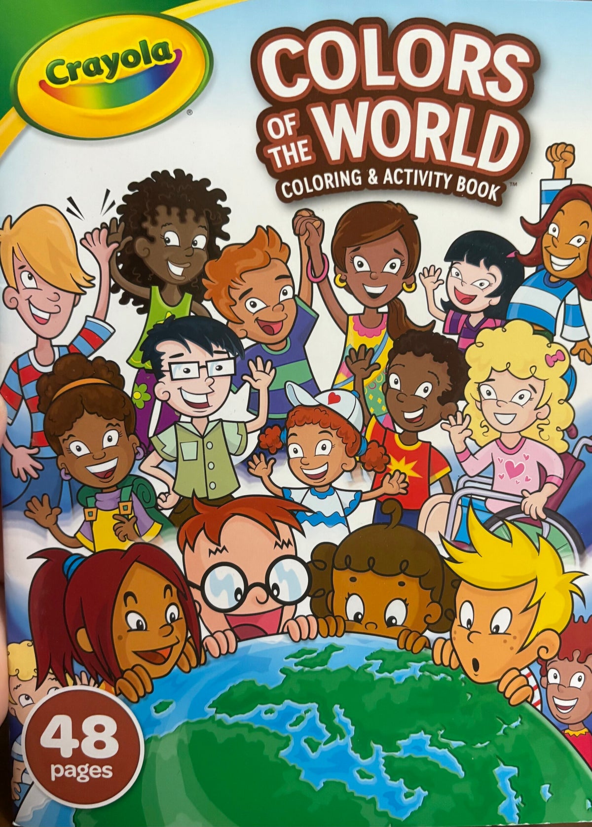 Crayola Colors of the World Coloring & Activity Book | Learning Made ...