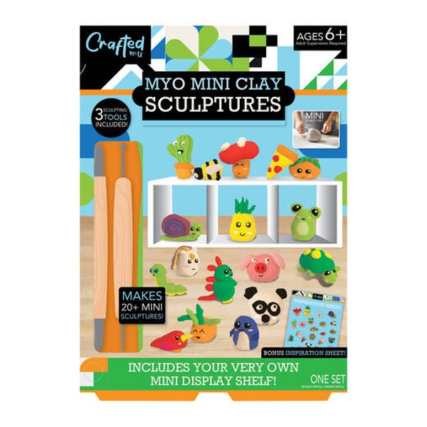 Mini Clay Sculptures Kit - make your own | Learning Made Fun With ...