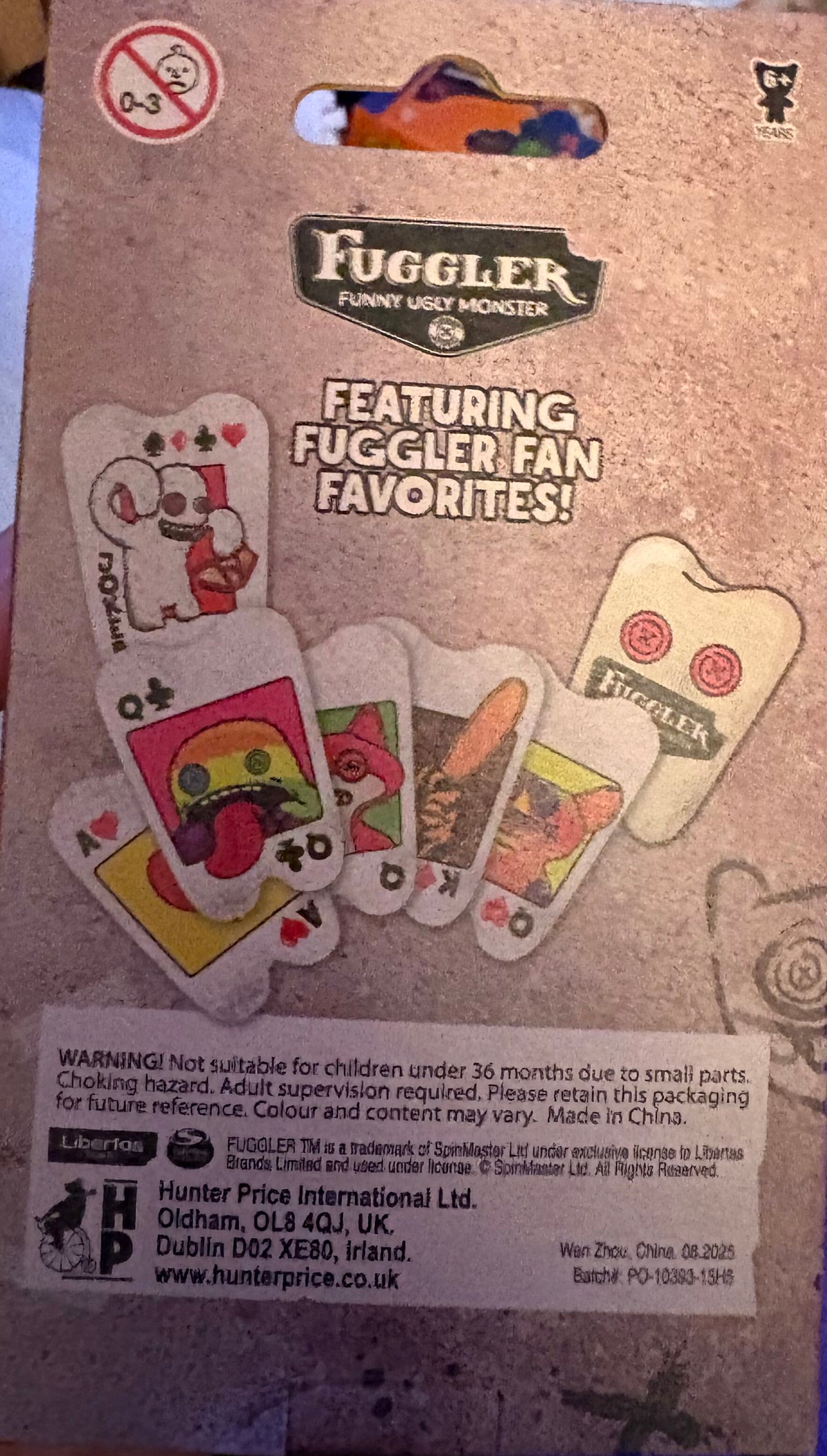 Fuggler™ tooth shaped playing cards with storage tin | Learning Made ...