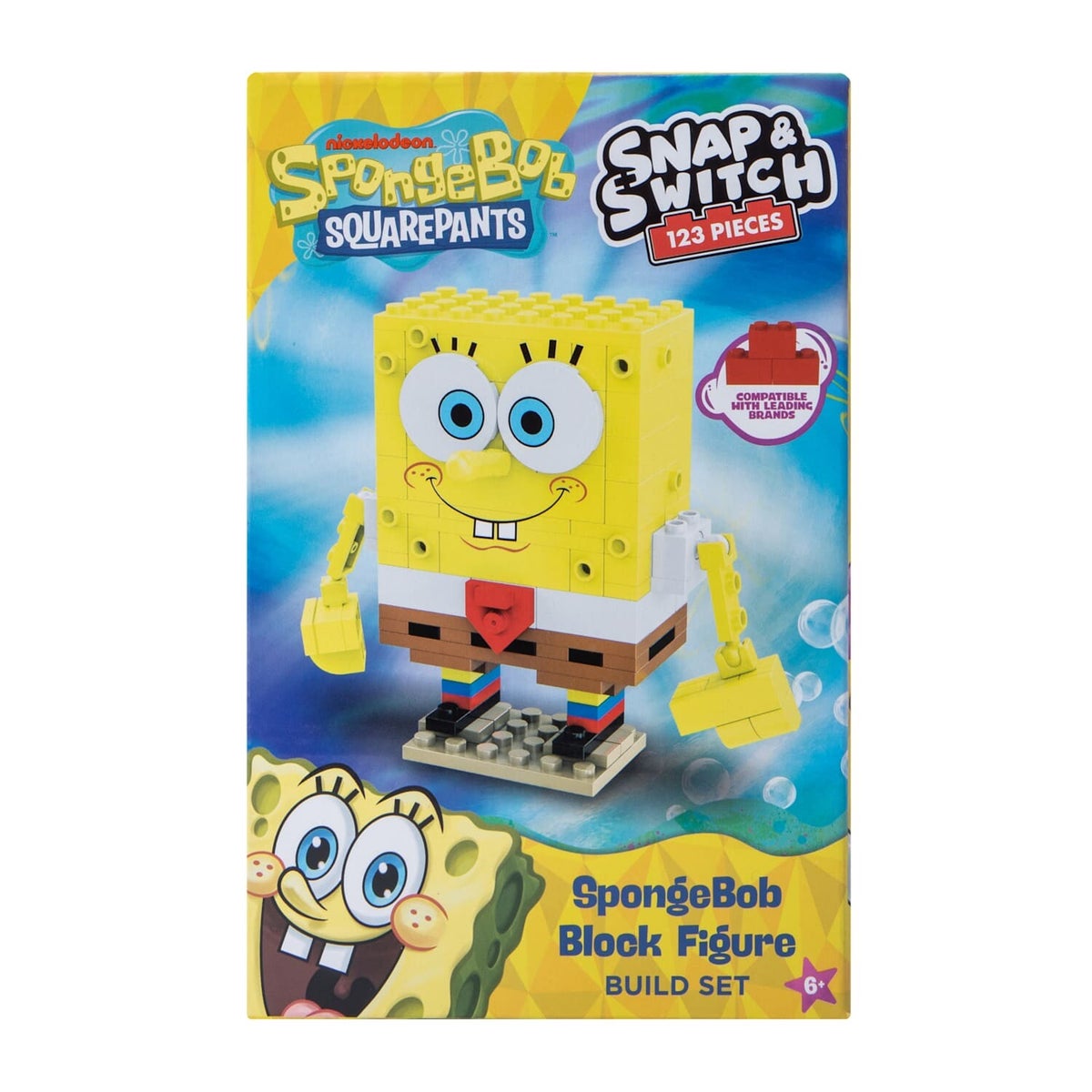 SpongeBob Squarepants Character Block Figure Build Set - SpongeBob ...