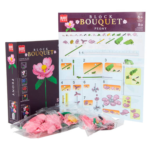 Block Tech® Bouquet Flower Building Sets (multiple options) | Learning ...
