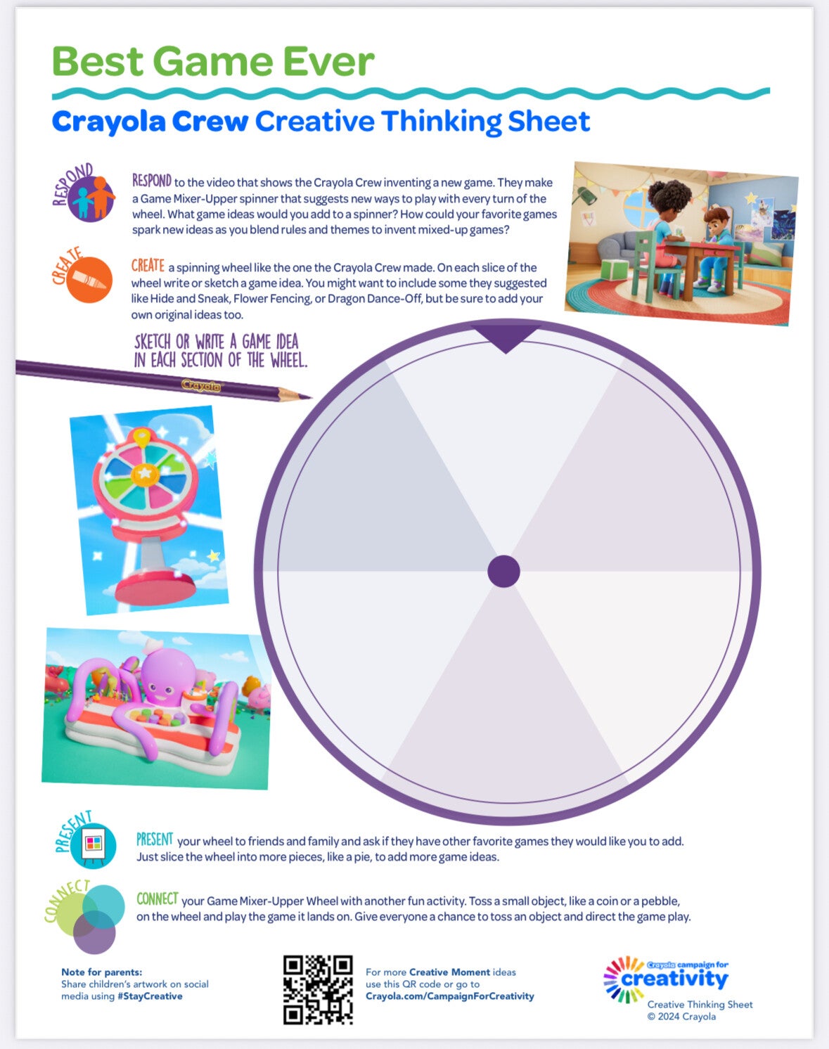 Crayola Learning Lesson Plans for Kids