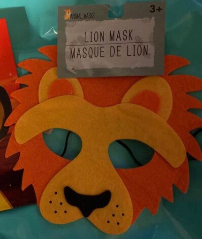 Lion King Pretend Play Bundle - face mask & book | Learning Made Fun ...