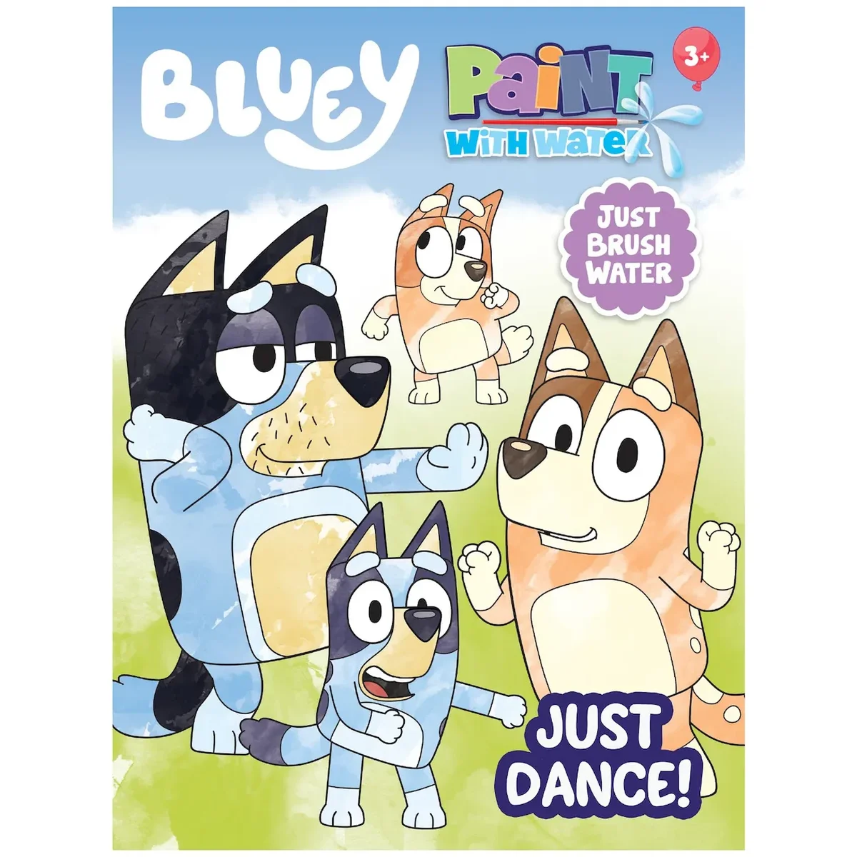 Bluey Paint with Water color books | Learning Made Fun With Maestra ...