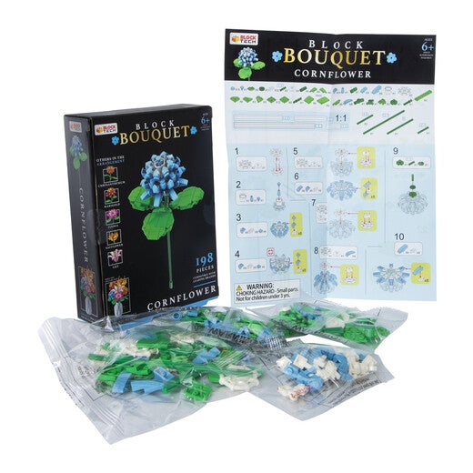 Block Tech® Bouquet Flower Building Sets (multiple options) | Learning ...