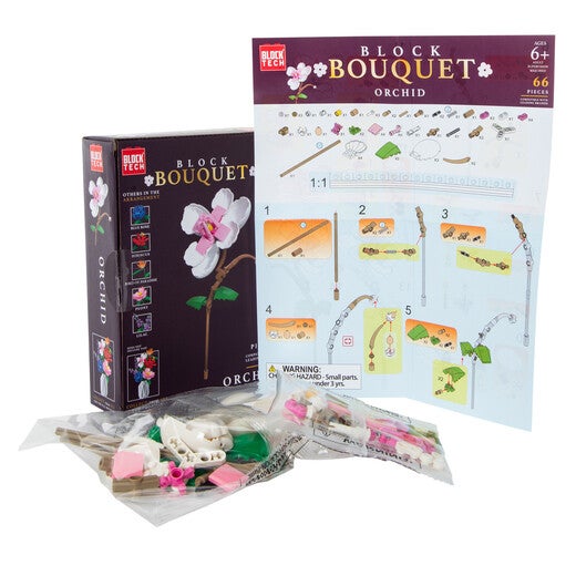 Block Tech® Bouquet Flower Building Sets (multiple options) | Learning ...