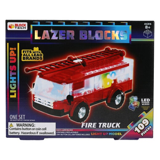 Block Tech® Lazer Blocks Led Building Blocks Kit | Learning Made Fun ...
