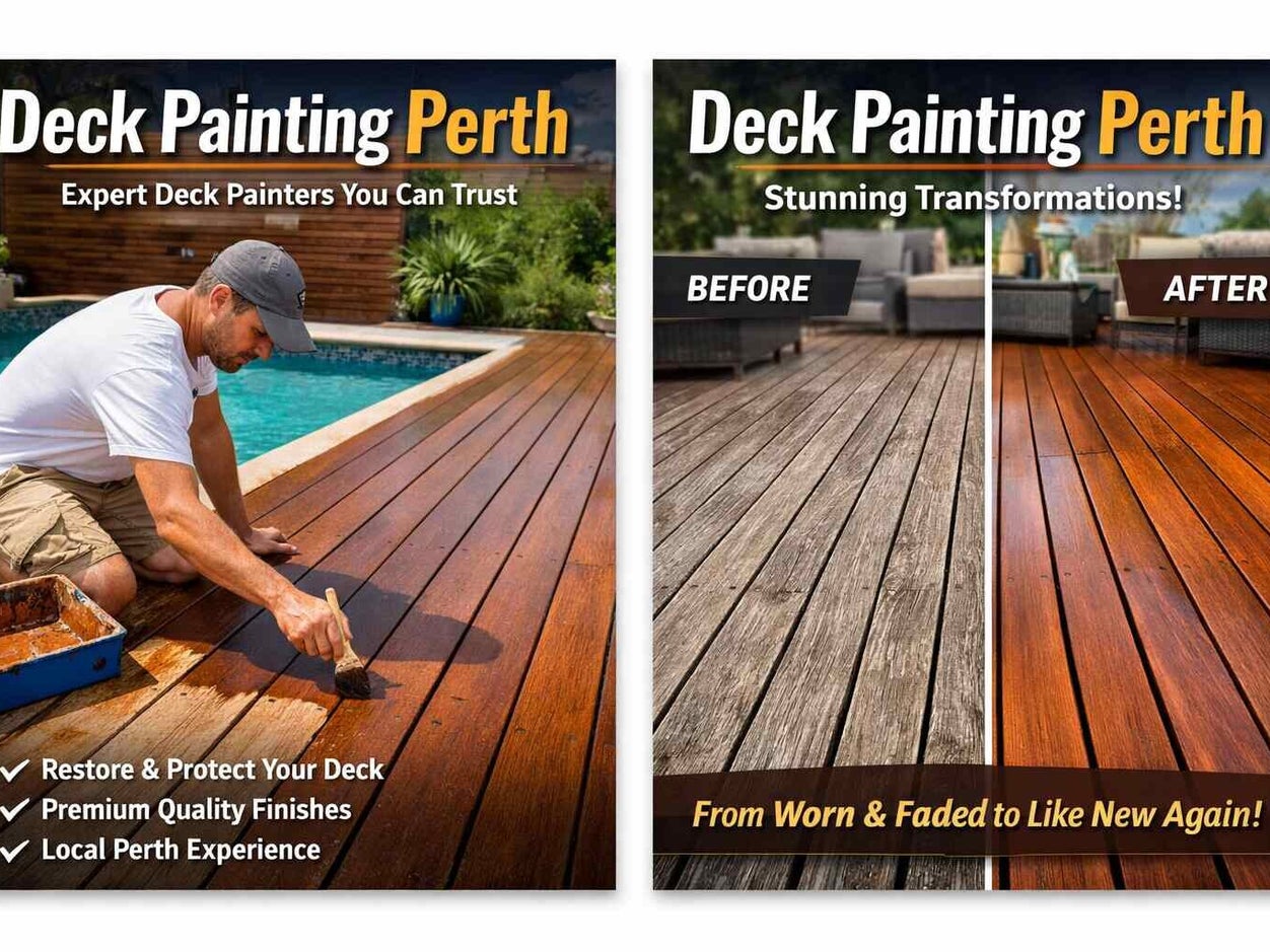 Deck Painting Perth | Expert Deck Painters Near You Perth