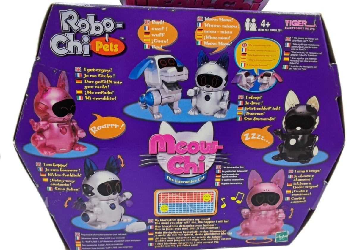 Tiger Hasbro Meow-Chi Robo-chi Pets | Vienna Vintage Toys