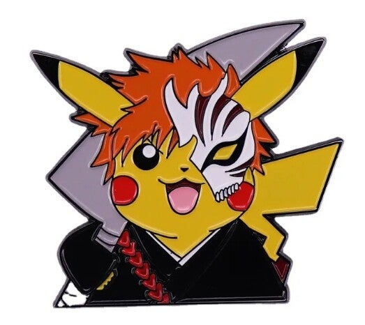 Pikachu x Demon Slayer Pin | Vienna Vintage Toys