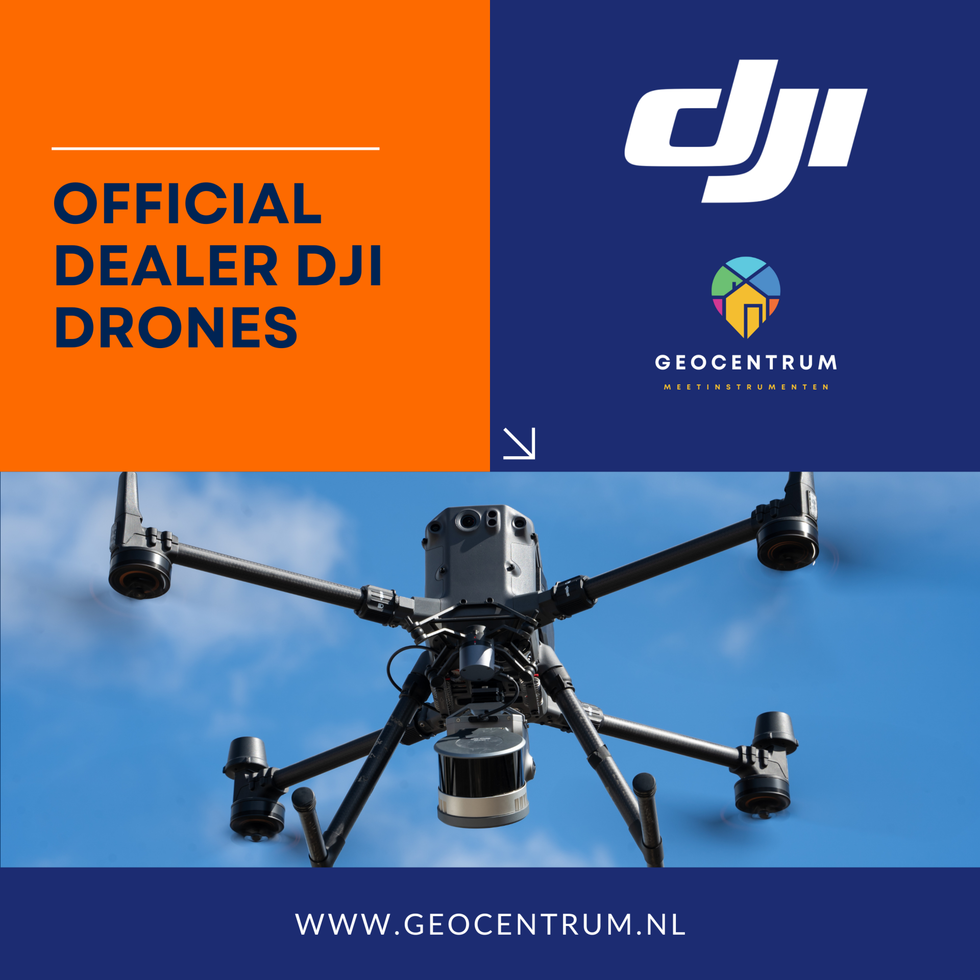 Geocentrum - LiDar scanners - Drones - TotalStation - GPSmeetstok