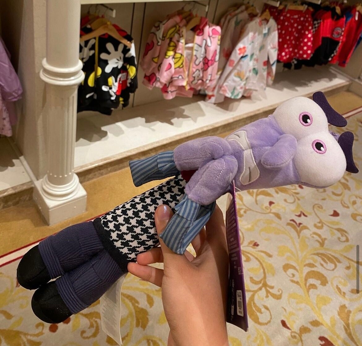 Fear plush - inside out 2 - Disneyland Paris | Magical Castle Store