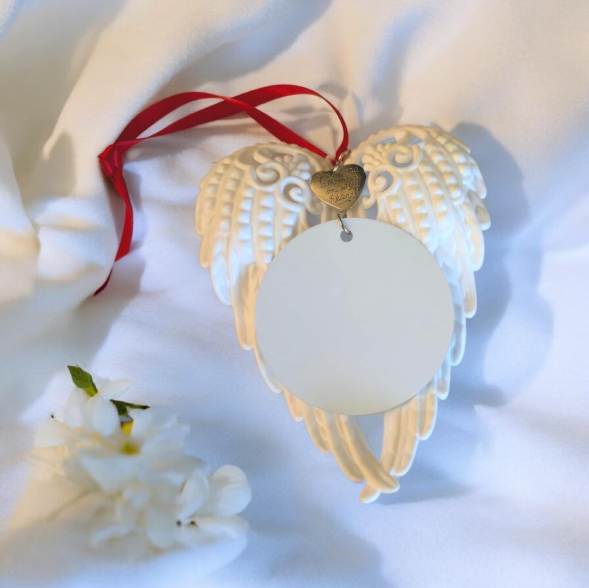 -Sublimation Angel Wing Decoration | Shamrock Wholesale Blanks LTD