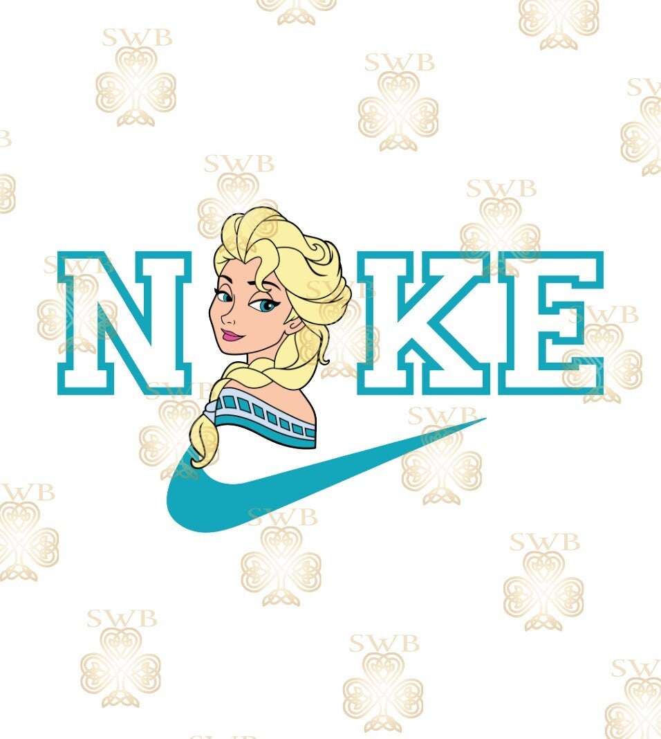 DTF, UVDTF or Sublimation Print- Nike Elsa | Shamrock Wholesale Blanks