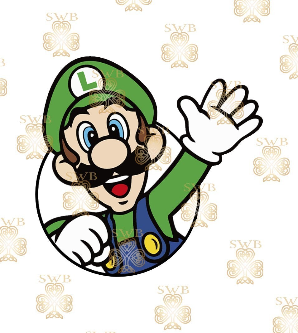 DTF, UVDTF or Sublimation Print -Super Mario kid #2 | Shamrock ...