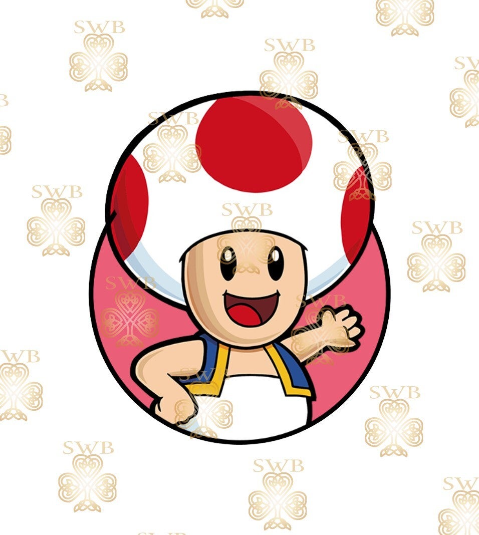 DTF, UVDTF or Sublimation Print -Super Mario kid #6 | Shamrock ...