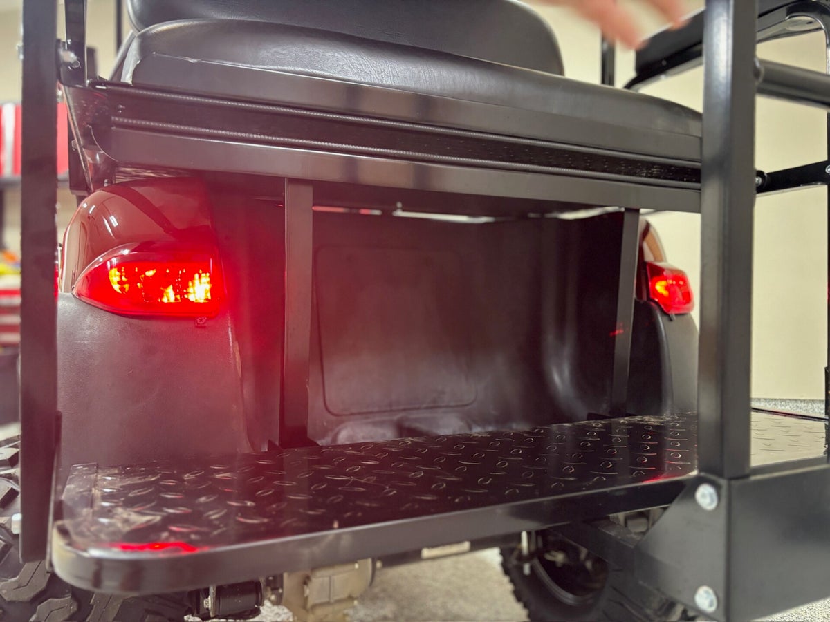 2021 Club Car Tempo Lithium - Deluxe Package - Maroon | Roxanna Custom ...