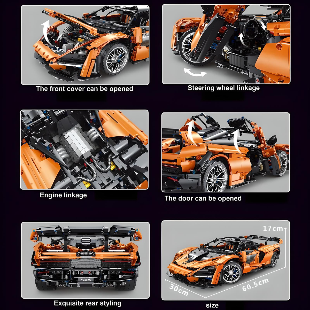 McLaren Senna | Taigaole T5013 | CarBrick