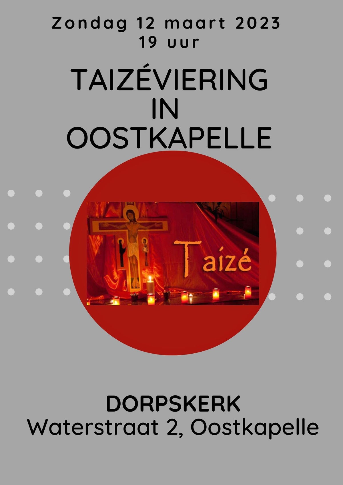 Avondgebed op de wijze van Taizé | PGOostkapelle.nl