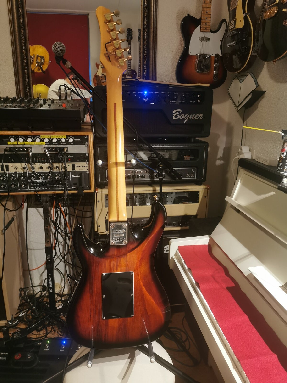 Project EMG SL20 Steve Lukather. / Calivaro Gitaar en Buizenversterker ...