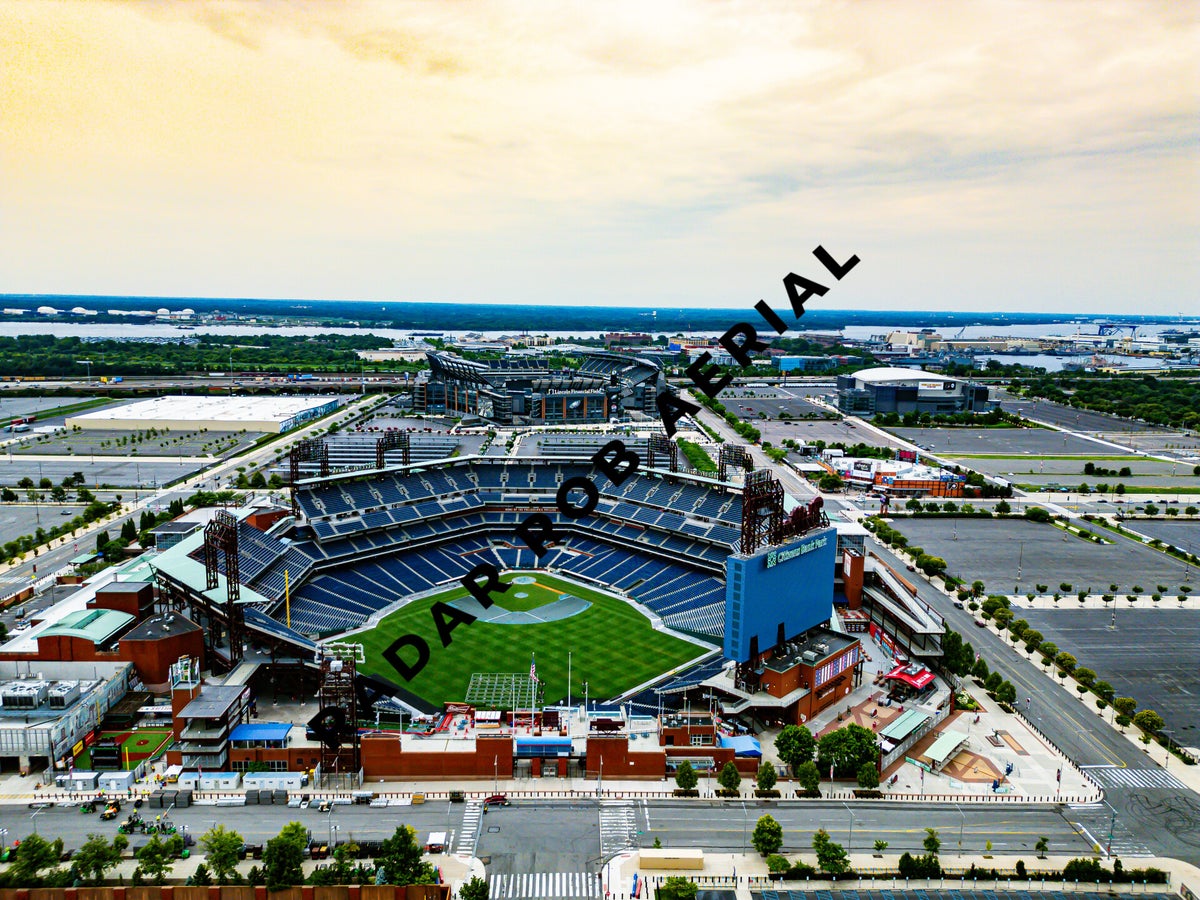 Philadelphia Sports Complex Photo Digital Download | Radar Rob Aerial