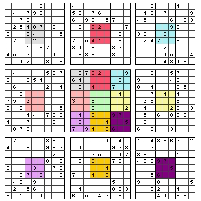 Multi Sudoku | sudokuplaza-ENG