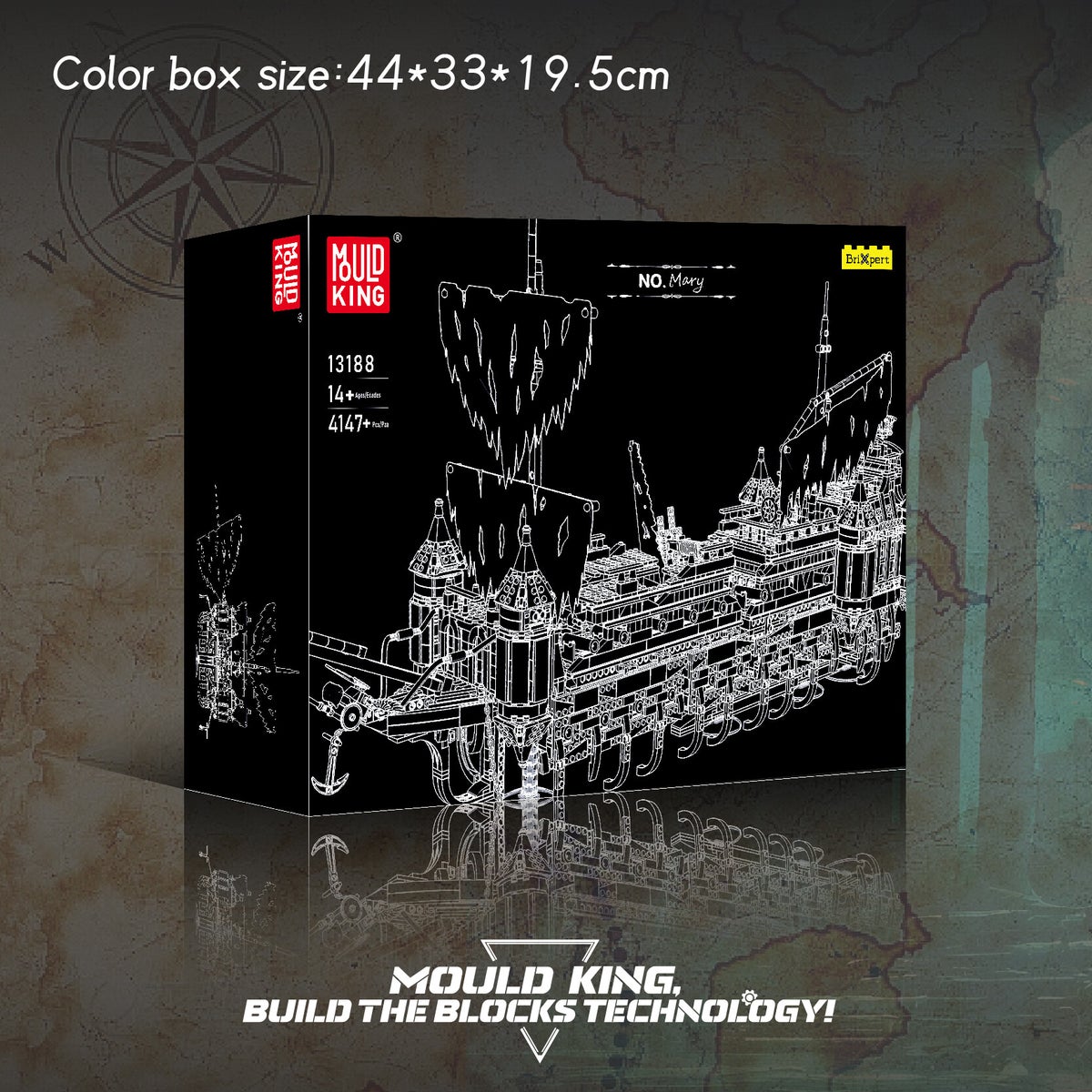 Mould King 13188 Schiff Silent Mary | Modellbau Kreuzlingen