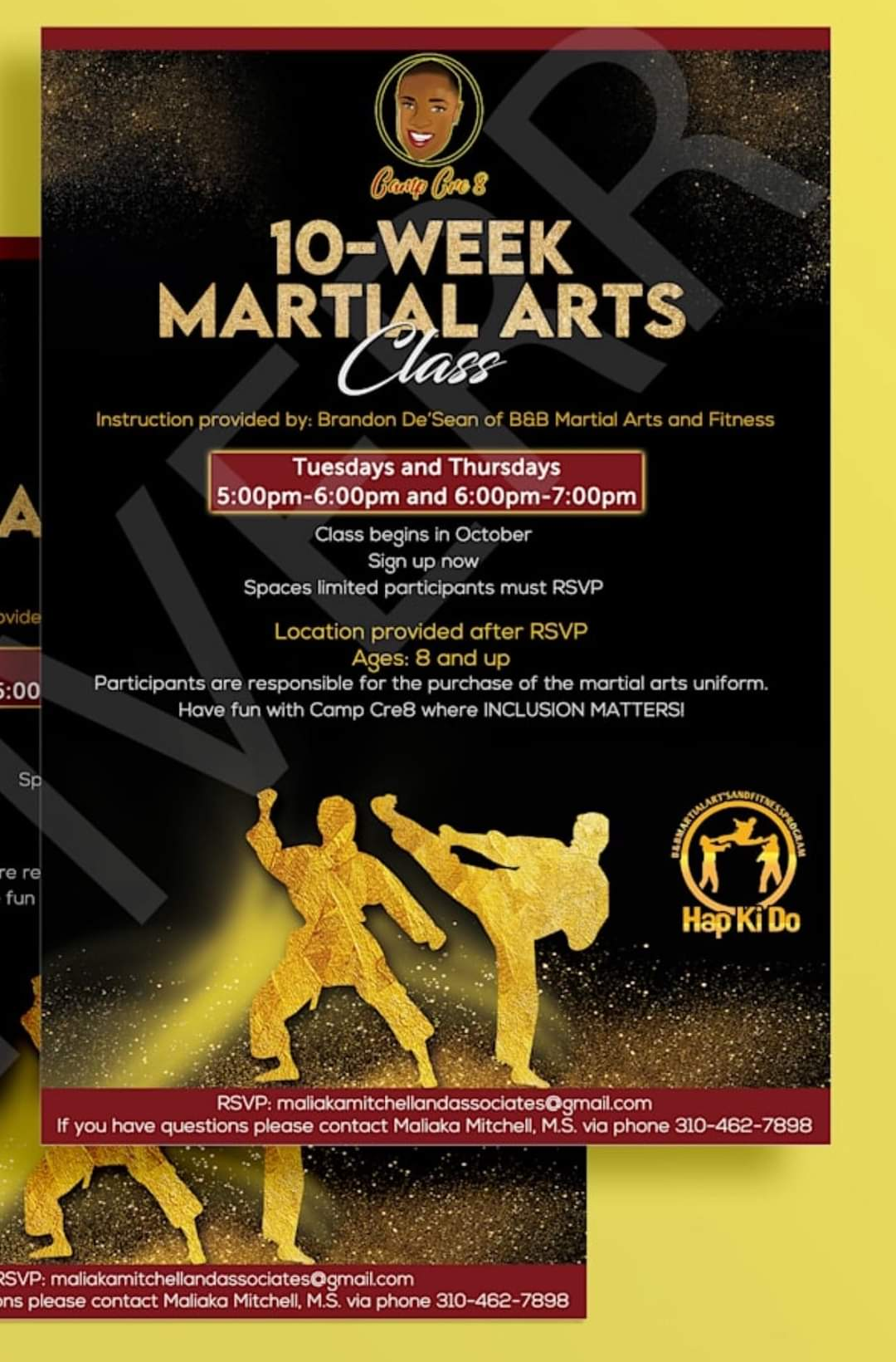 Martial Arts And Fitness by Grand Master Benny Harrison