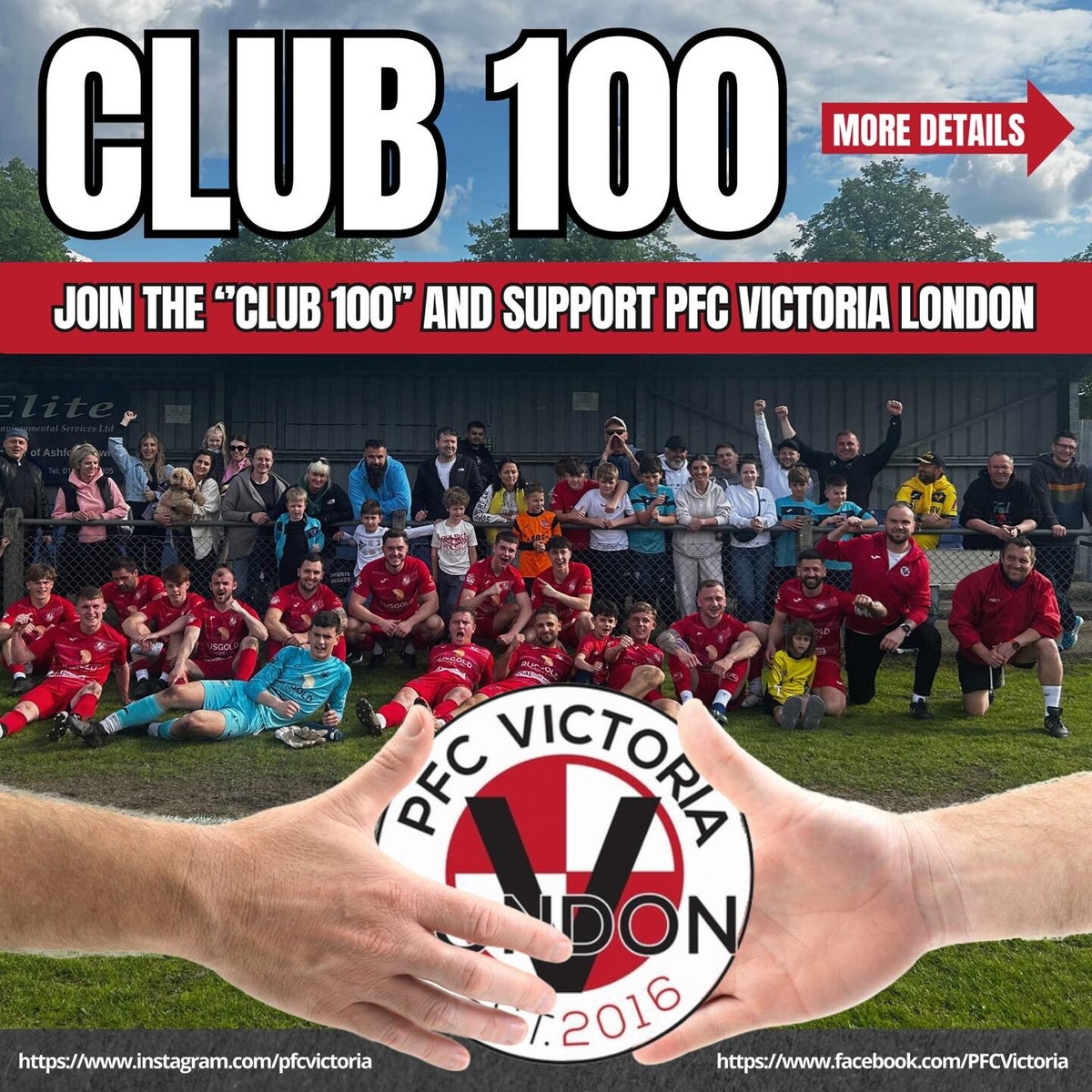 Club 100 | PFC Victoria London