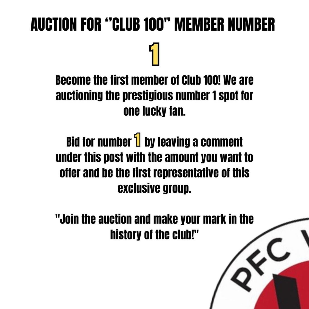 Club 100 | PFC Victoria London