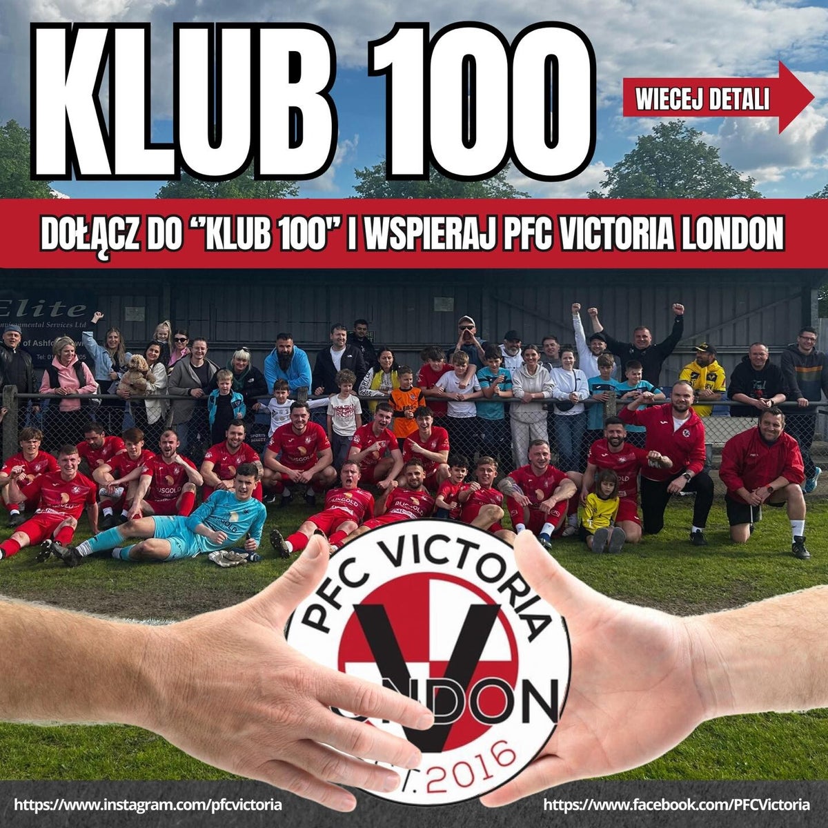 Club 100 | PFC Victoria London